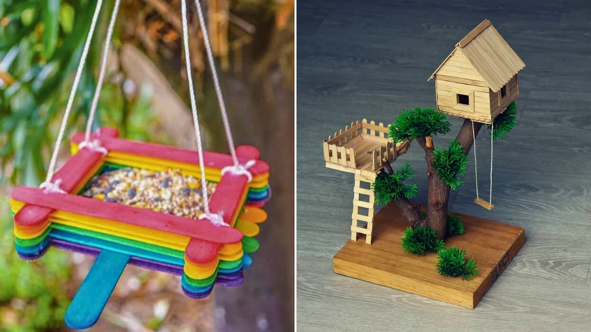 28 Popsicle Stick Crafts - Diyer Craft