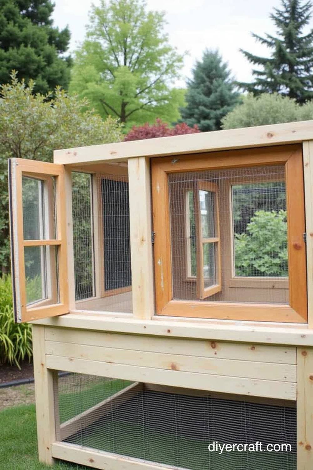 22 Affordable DIY Rabbit Hutch Ideas for Your Backyard - Diyer Craft