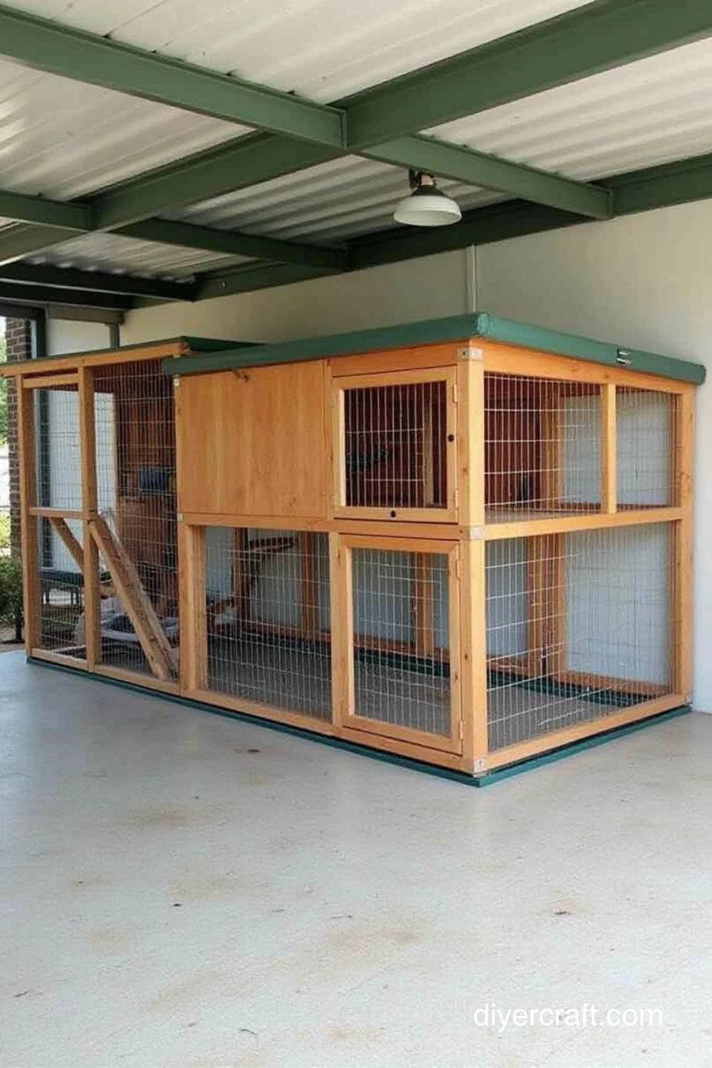 22 Affordable DIY Rabbit Hutch Ideas for Your Backyard - Diyer Craft