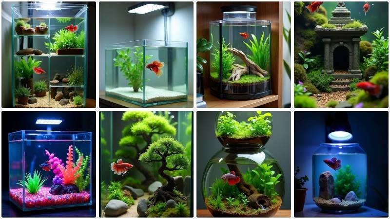 24 Creative DIY Betta Fish Tank Ideas to Inspire Your Next Aquascape ...