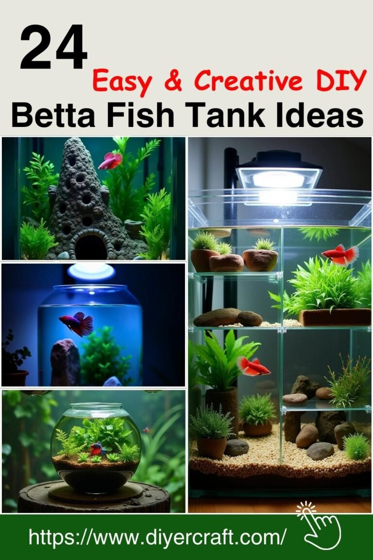 24 Creative DIY Betta Fish Tank Ideas to Inspire Your Next Aquascape ...