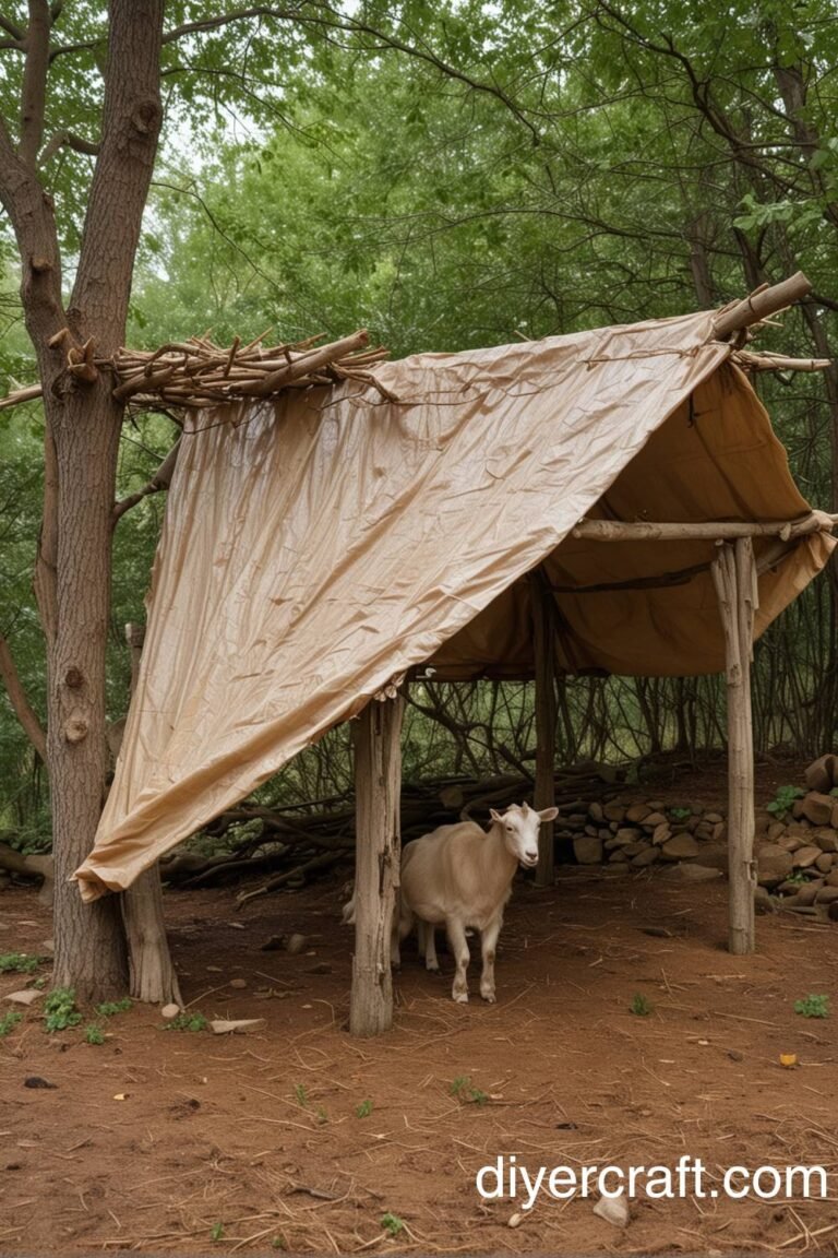 18 Creative DIY Goat Shelter Ideas for Affordable Farm Solutions ...