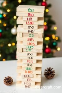 28 Creative DIY Jenga Block Ideas for Stylish Home Decor - Diyer Craft