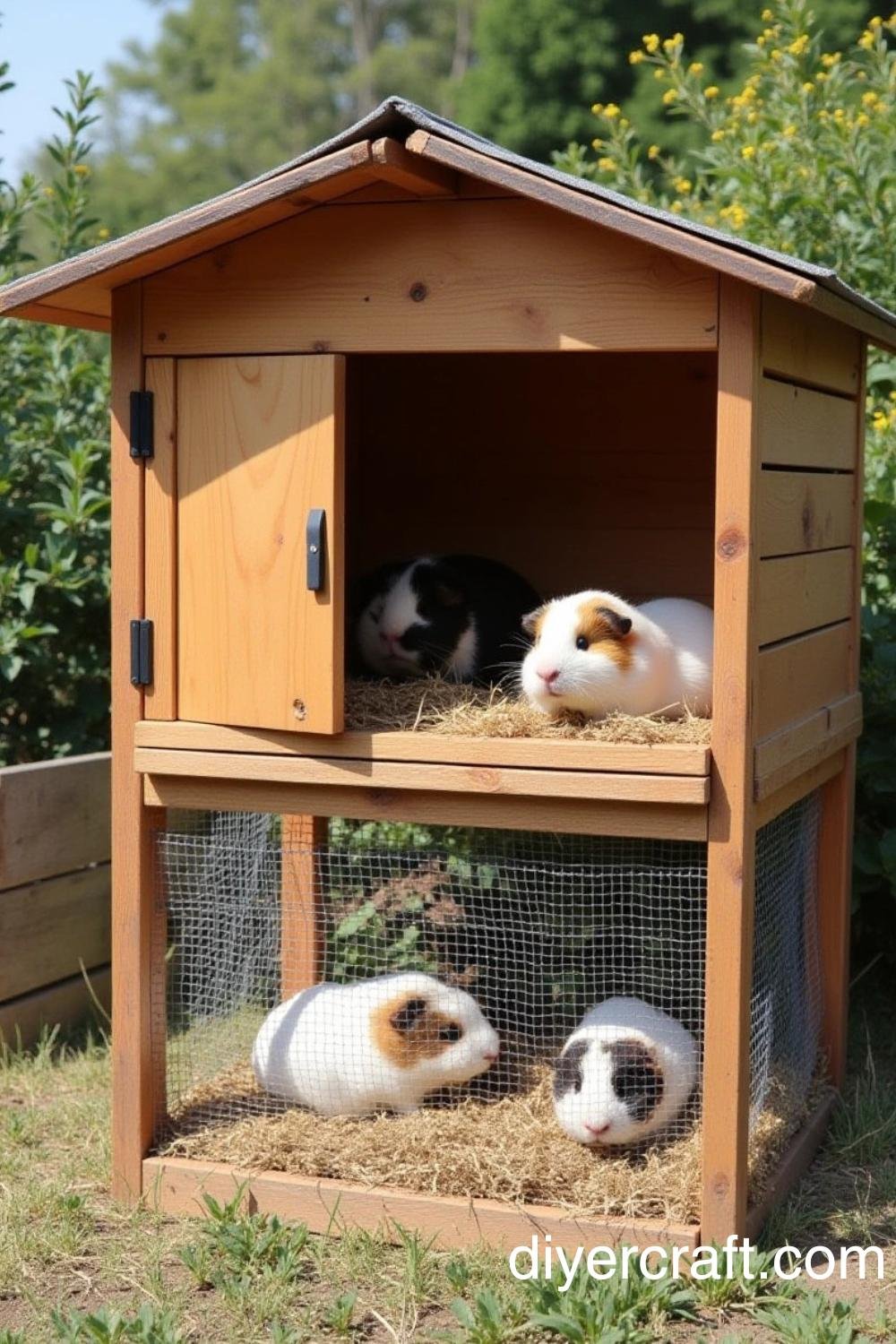 36 Creative DIY Guinea Pig Cage Ideas for Happy Pets - Diyer Craft